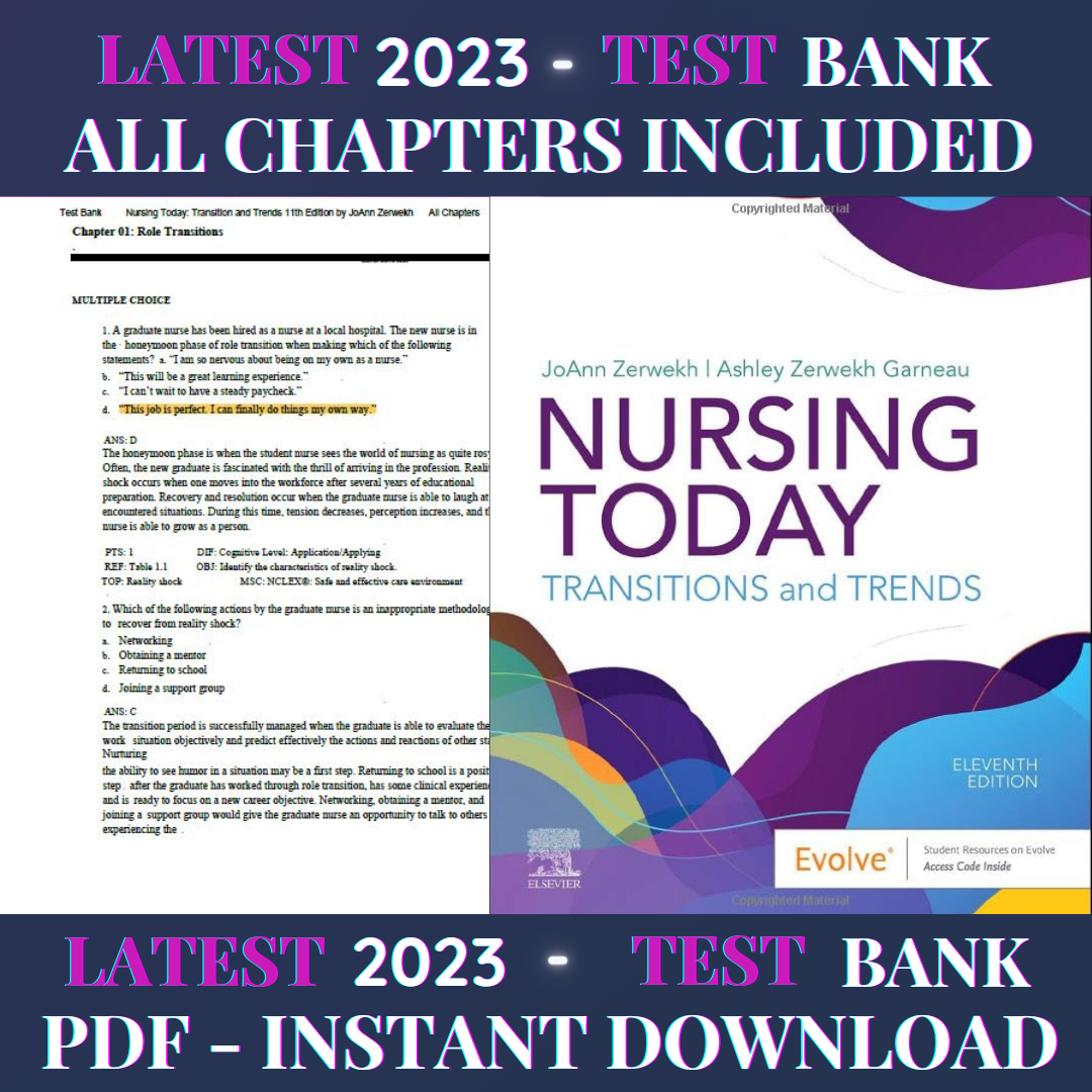 Latest 2023 Nursing Today: Transition and Trends 11th Editio - Inspire ...
