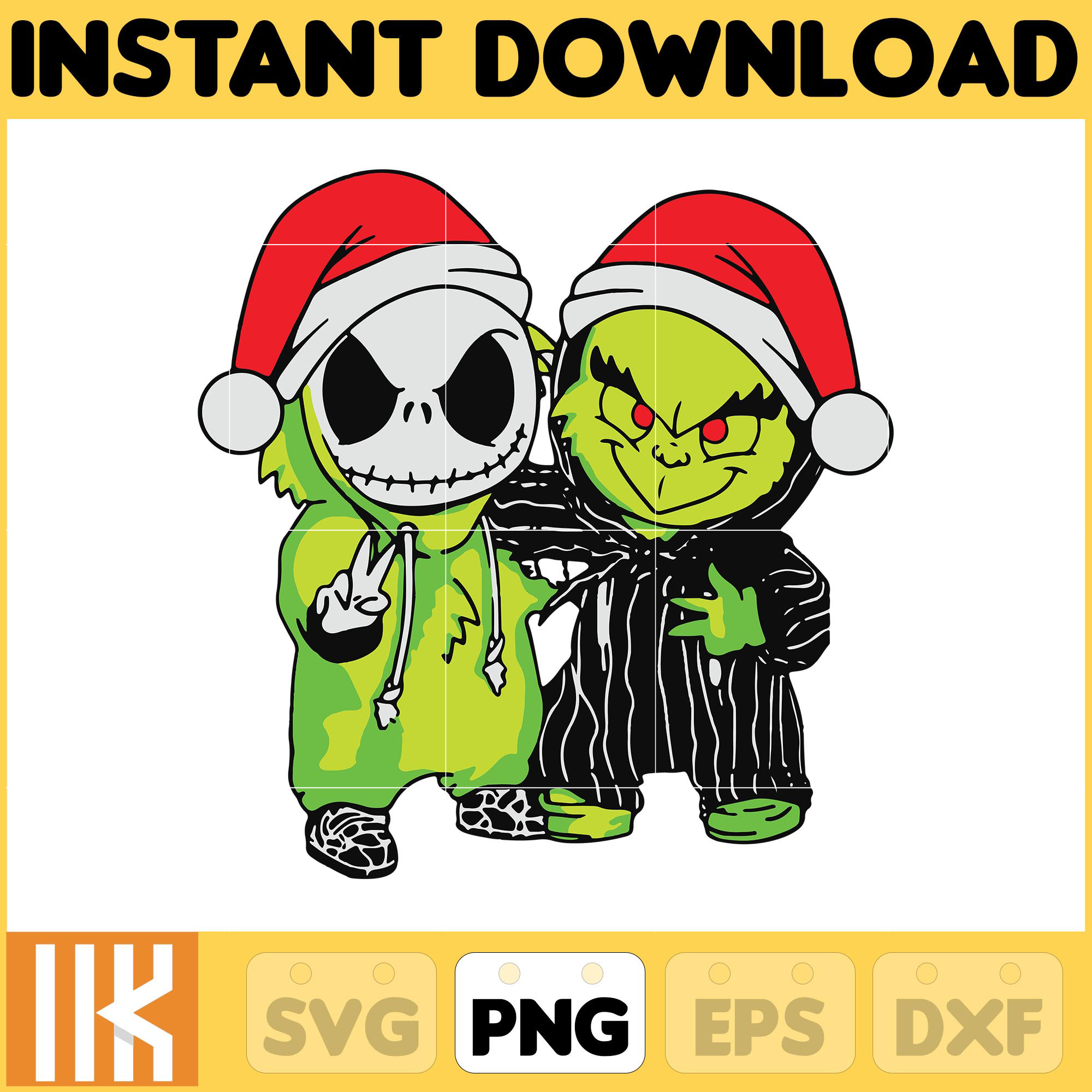 The Grinch Png, Merry Grinchmas Png, Retro Grinch Png | Inspire Uplift