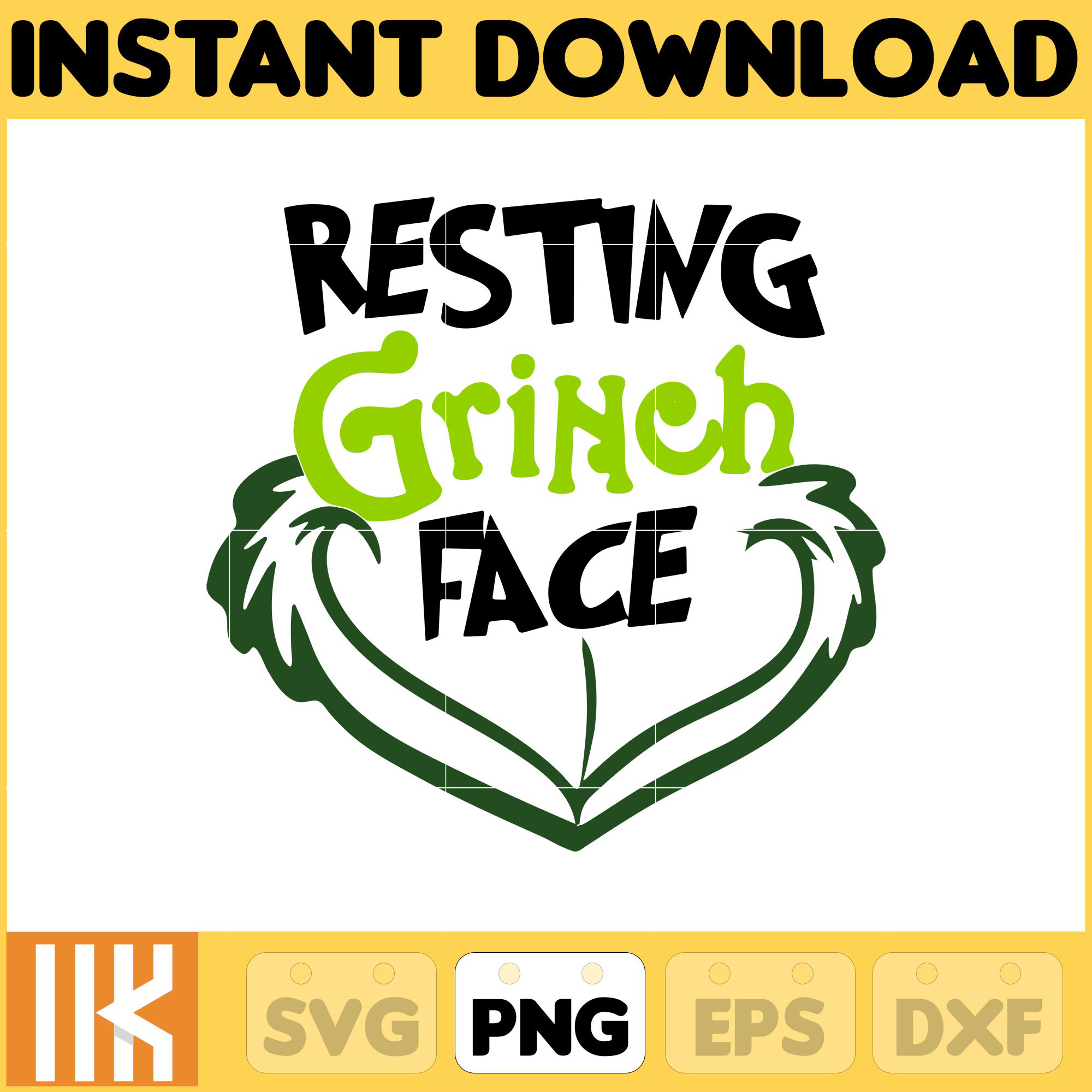 The Grinch Png, Resting Grinch Face Png Merry Grnichmas Png, | Inspire ...