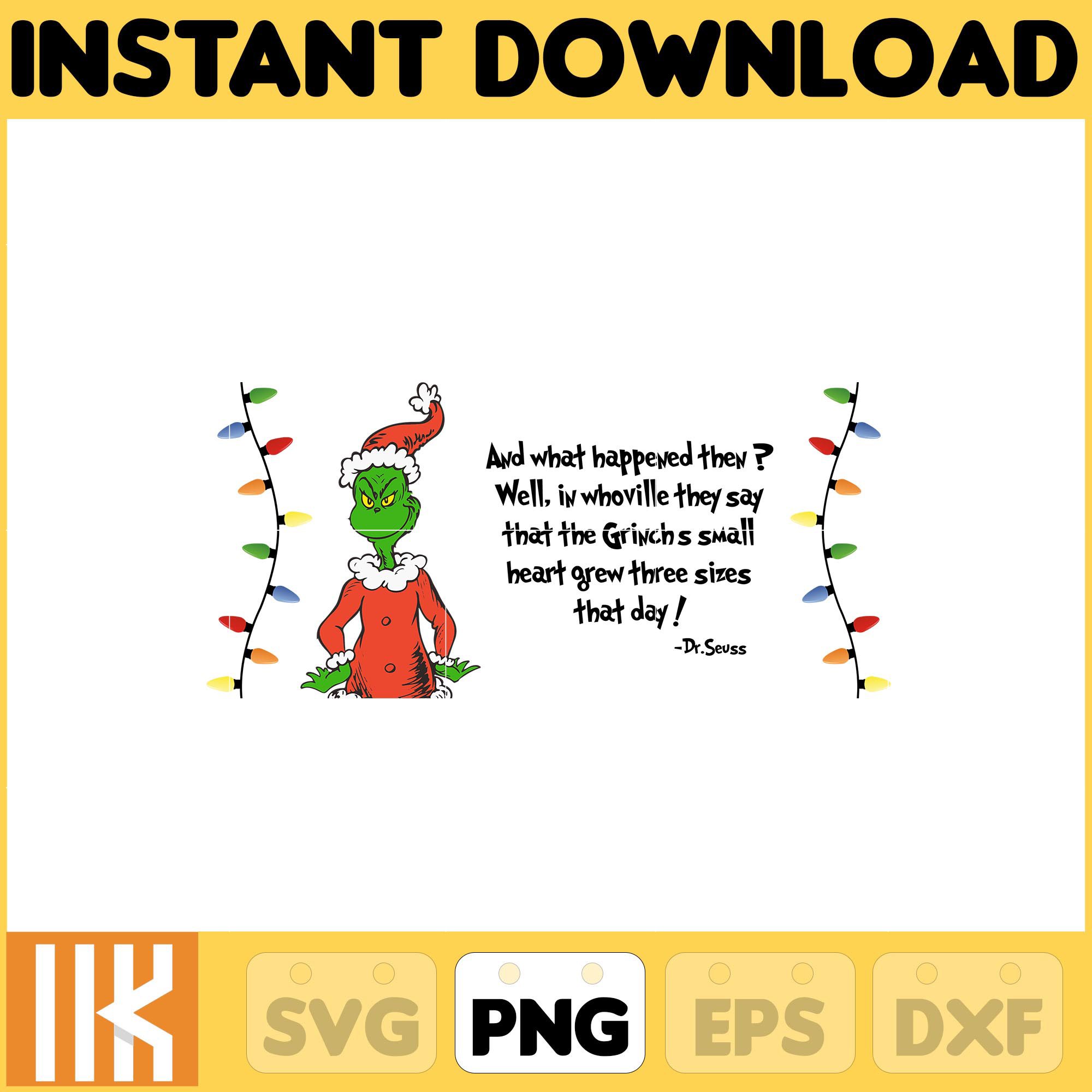 The Grinch Png, And What Happened Then Well, In Whoville The | Inspire ...