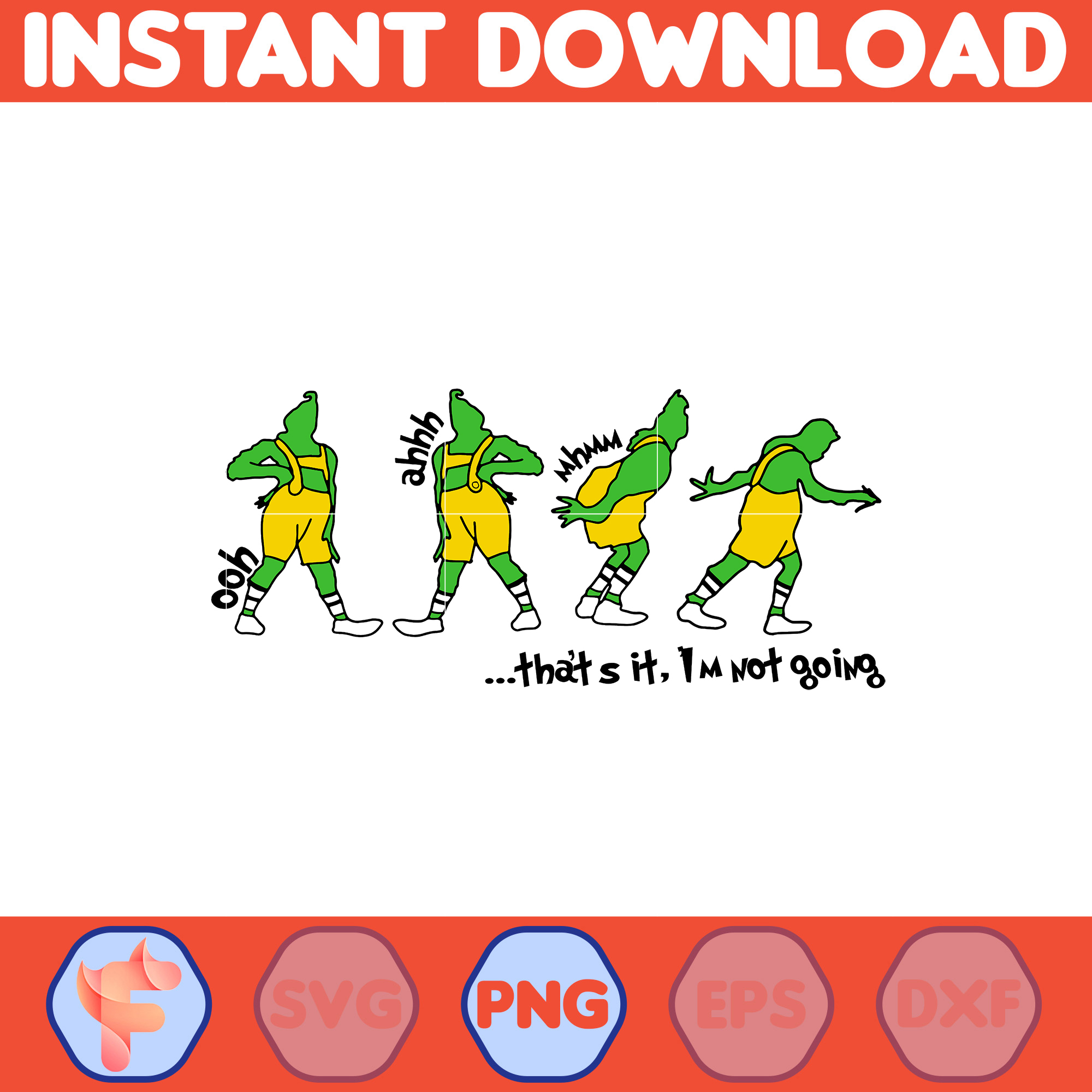 The Grnich Png, That's It, Im Not Going Png, Merry Grnichmas | Inspire ...