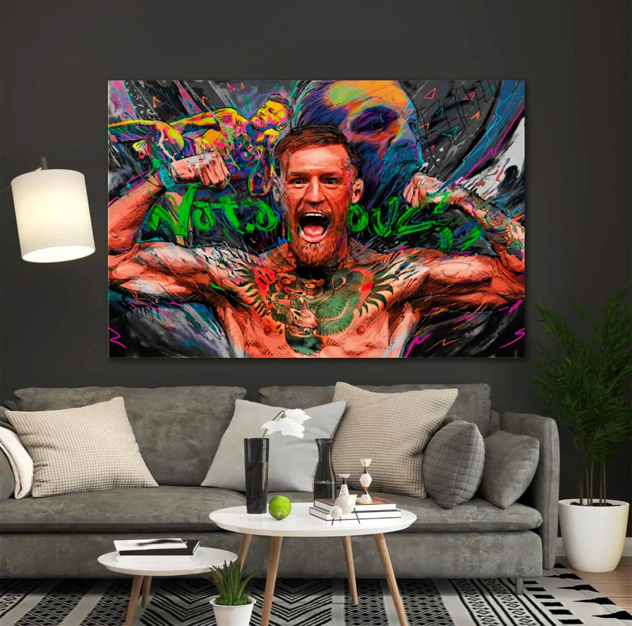 Conor McGregor Canvas Wall Art,Conor McGregor's Fighting Gam | Inspire ... Conor McGregor Canvas Wall Art,Conor McGregor's Fighting Gam | Inspire ...