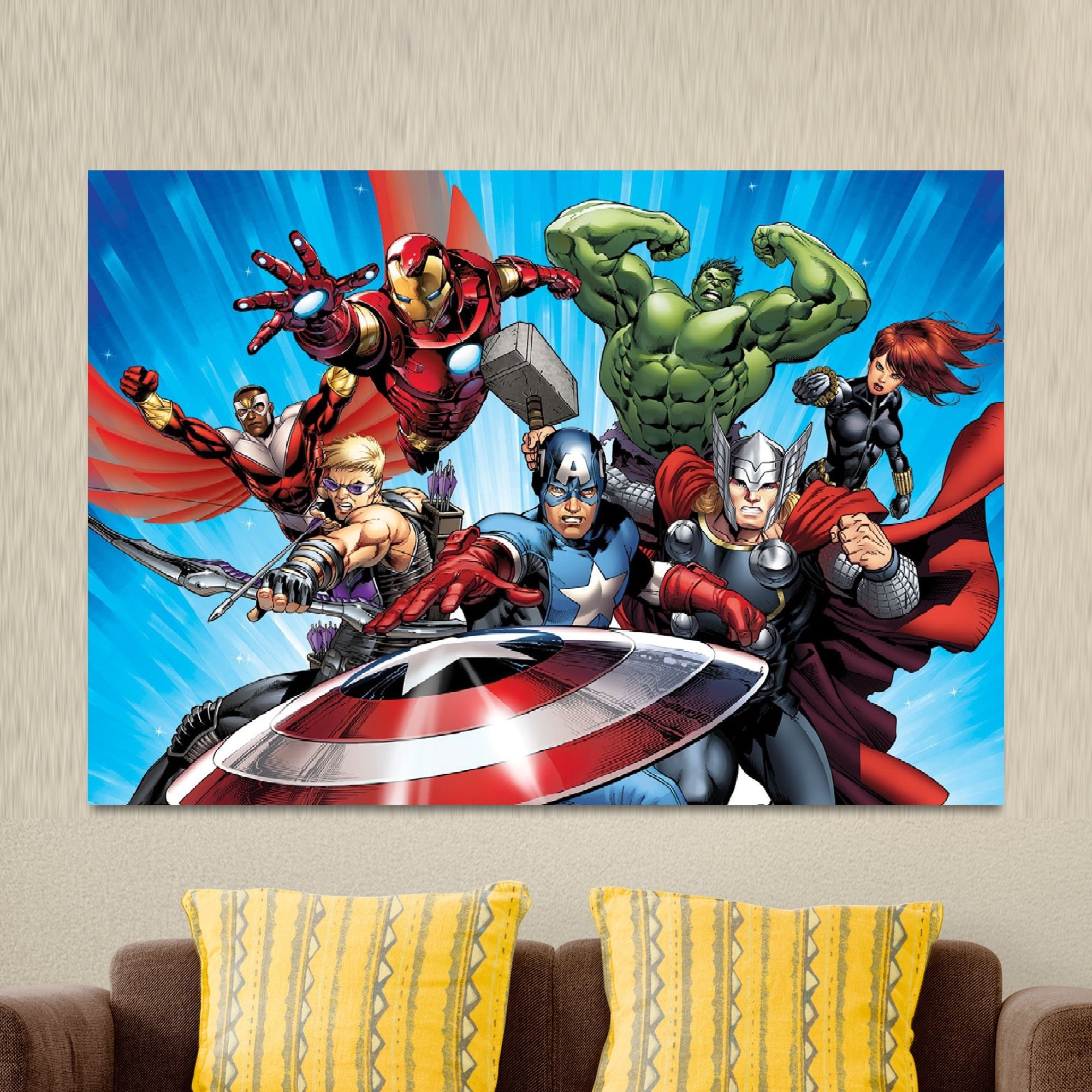 Marvel Avengers Assemble 2 Comic Wallpaper Murals Marvel Ave | Inspire ...