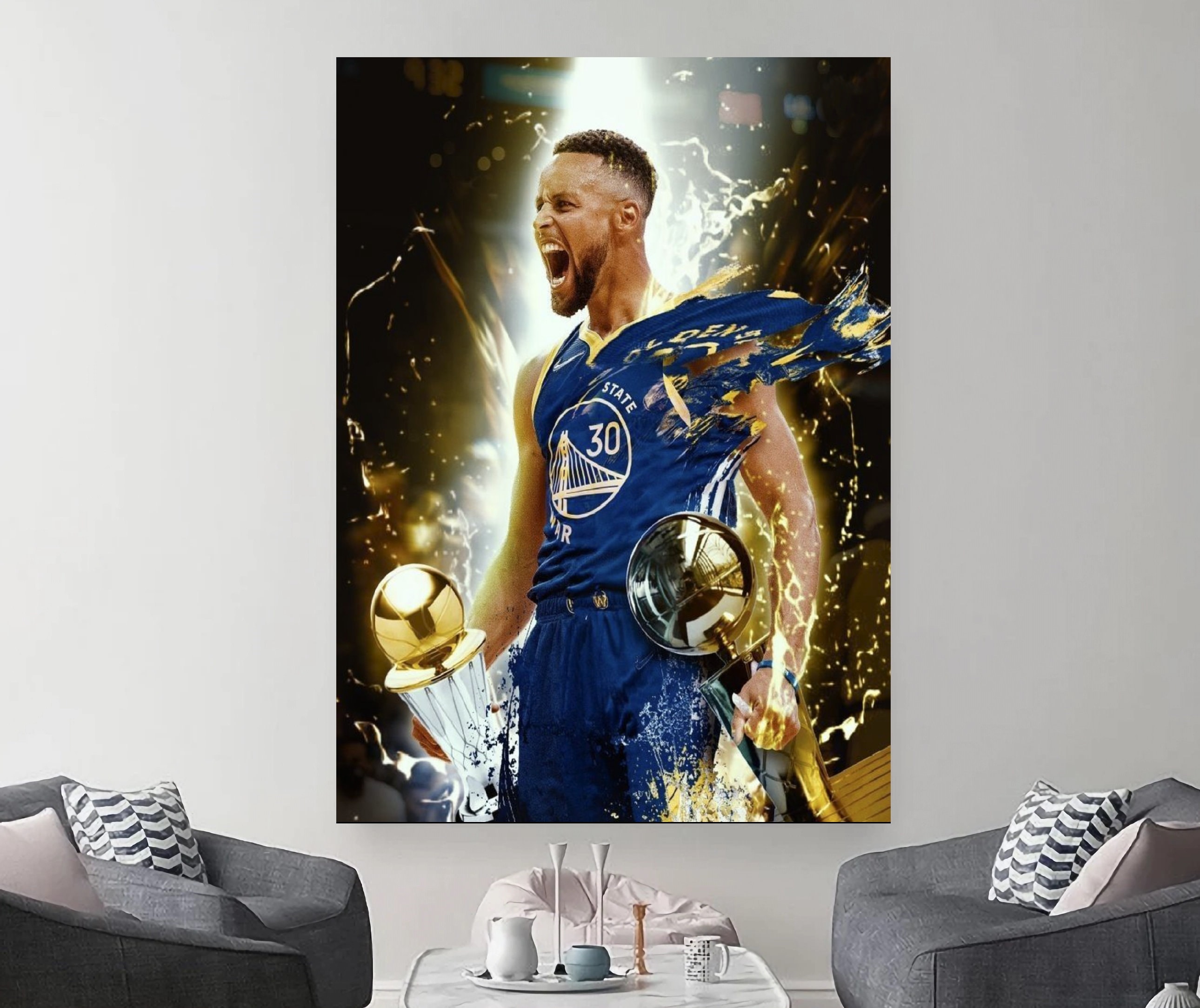 Stephen Curry Poster, Stephen Curry Painting, Stephen Curry | Inspire ...