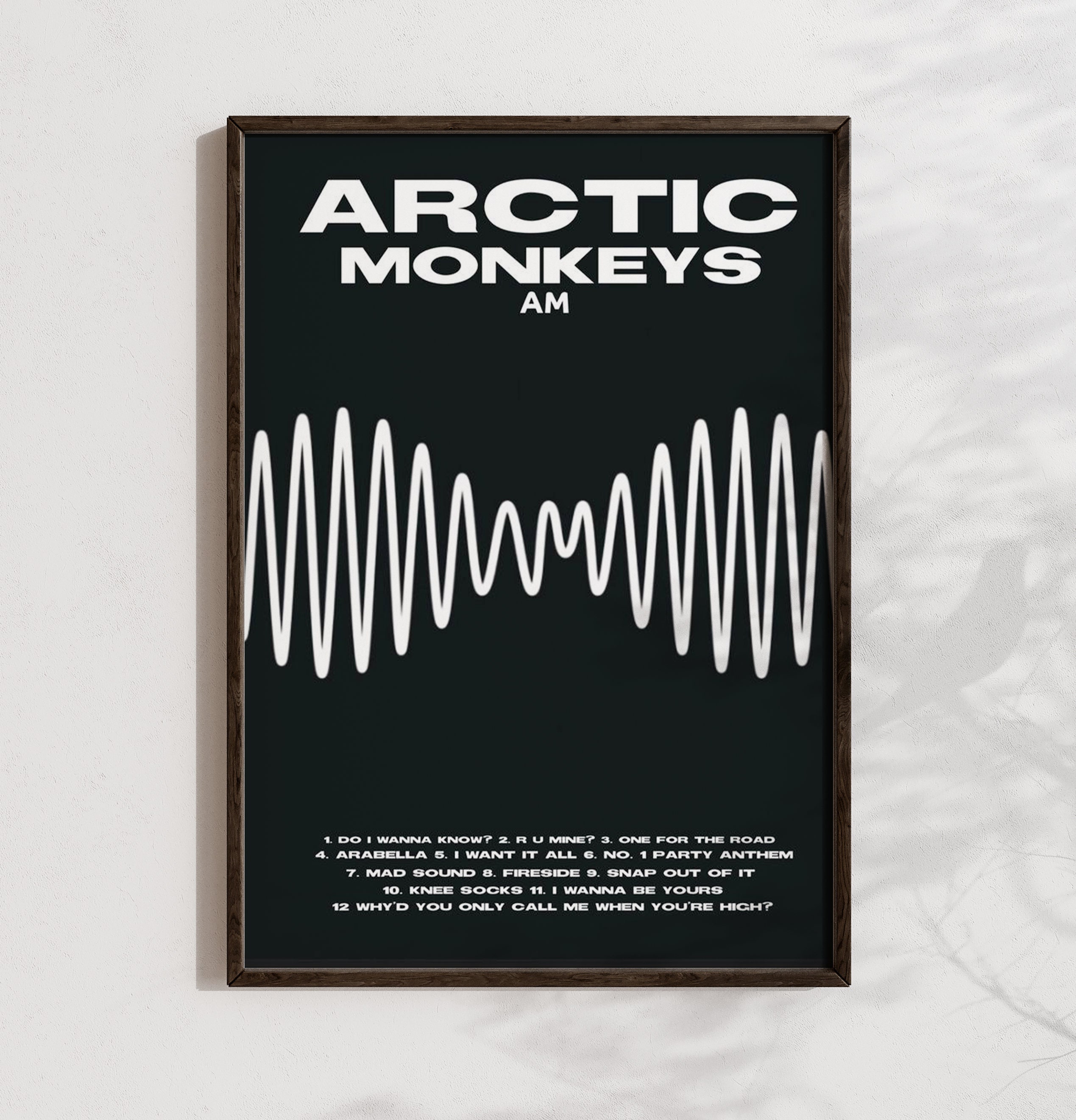 ARCTIC MONKEYS Band Poster Vintage Wall Art Music Memorabil | Inspire ...