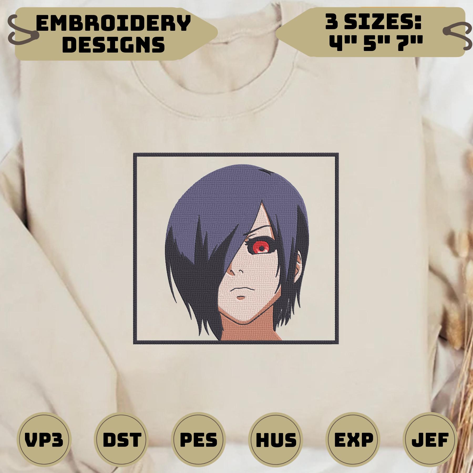Cute Anime Girl Embroidery, Anime Hero Embroidery Designs, E | Inspire ...