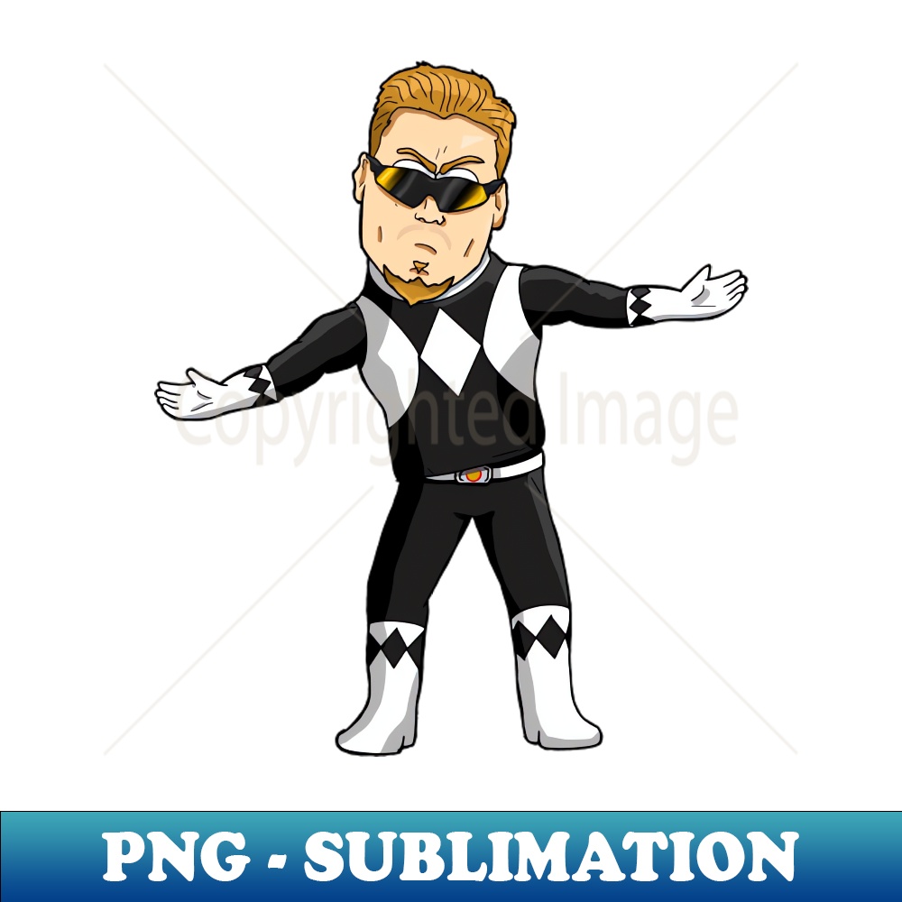 PC Black Ranger Principle - Special Edition Sublimation PNG - Inspire ...