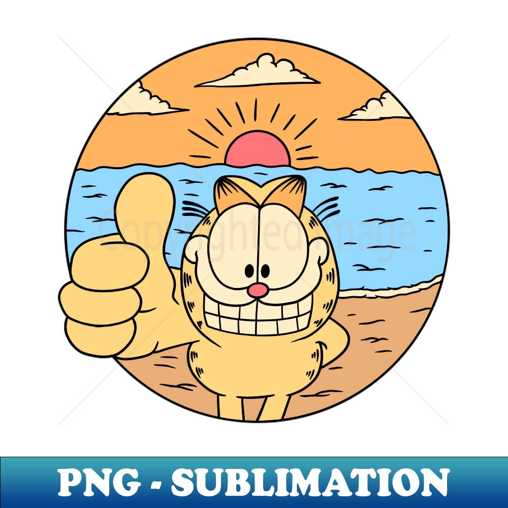 garfield loves beach in summer vacations - High-Resolution P | Inspire ...