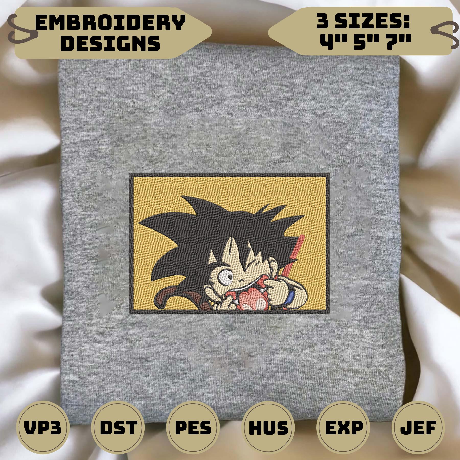 Anime Inspired Embroidery Designs, Machine Embroidery Files | Inspire ...