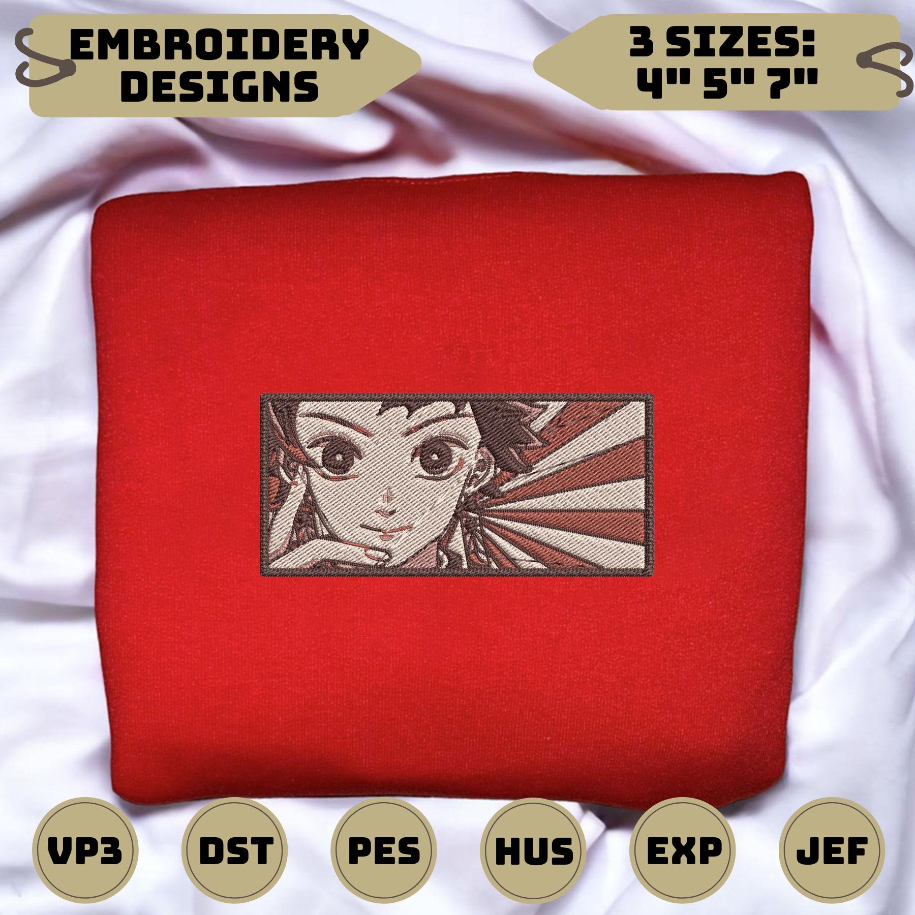 Anime Hero Embroidery, Embroidery Designs, Embroidery FIles, | Inspire ...