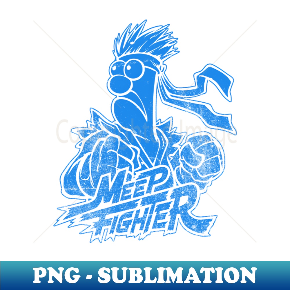 Beaker Meep Blue - PNG Transparent Digital Download File for | Inspire ...