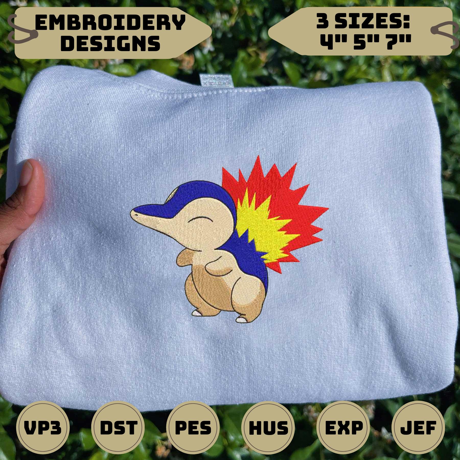 Anime Inspired Embroidery Designs, Machine Embroidery Design | Inspire ...