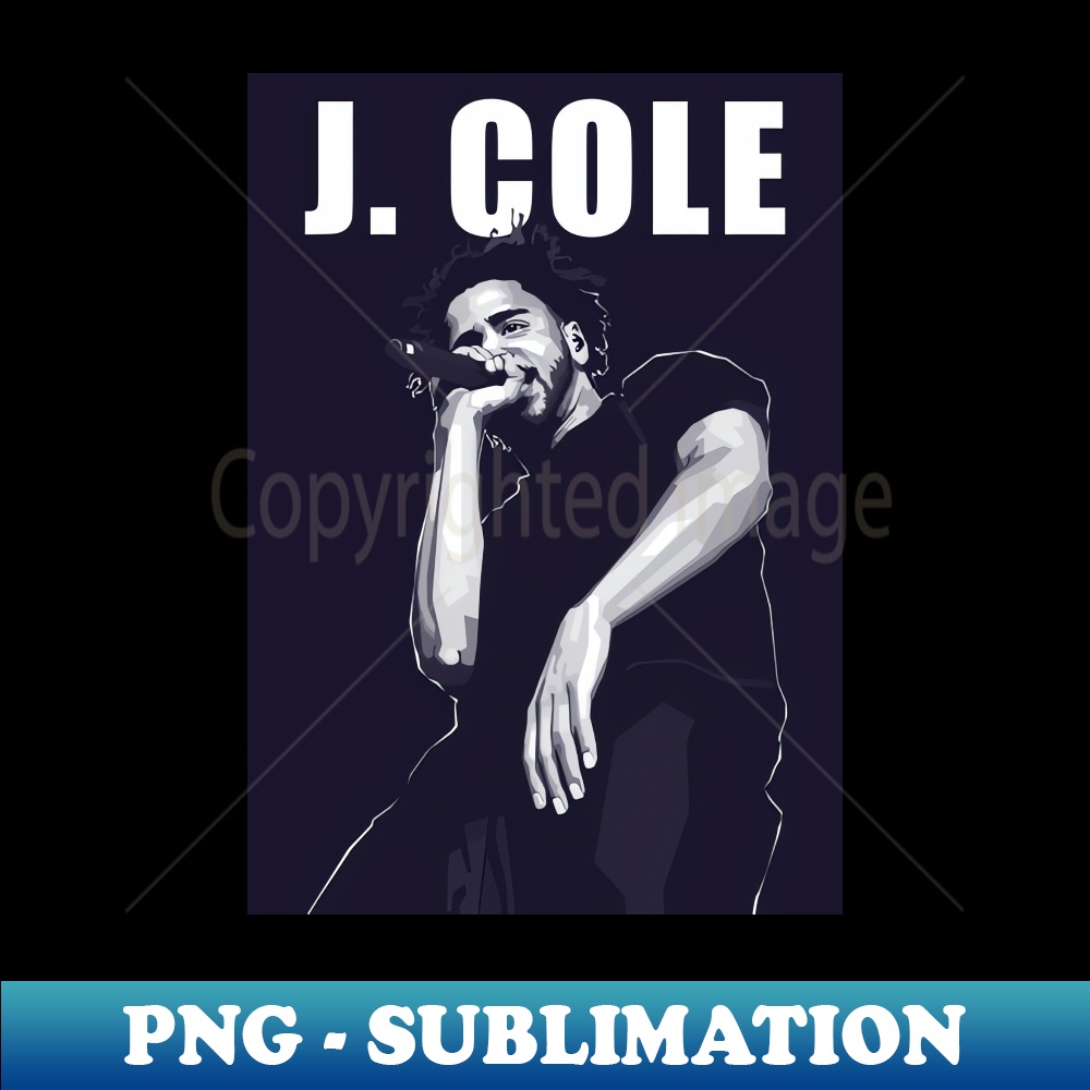 Rapper J Cole - Exclusive Sublimation Digital File - Boost Y - Inspire ...