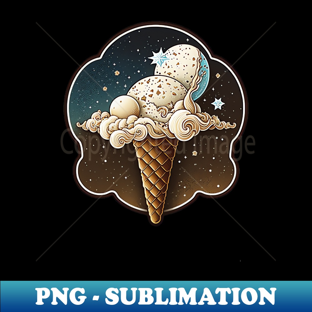 Ice Cream- Tasty galaxy Ice Cream - Signature Sublimation PN | Inspire ...