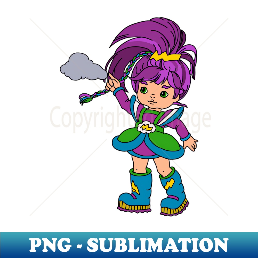 Stormy of Rainbow Brite 80s Vintage - PNG Transparent Sublim - Inspire ...