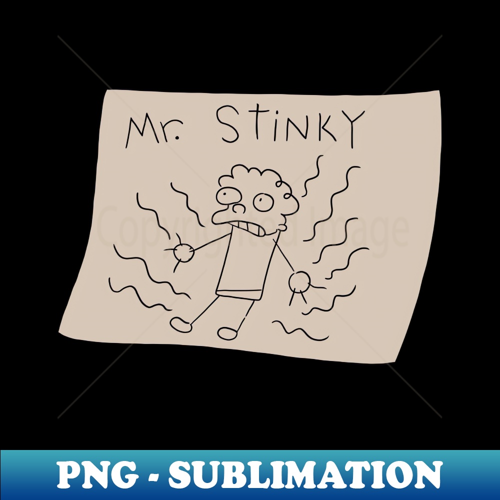 Mr Stinky - PNG Transparent Sublimation File - Stunning Subl - Inspire ...
