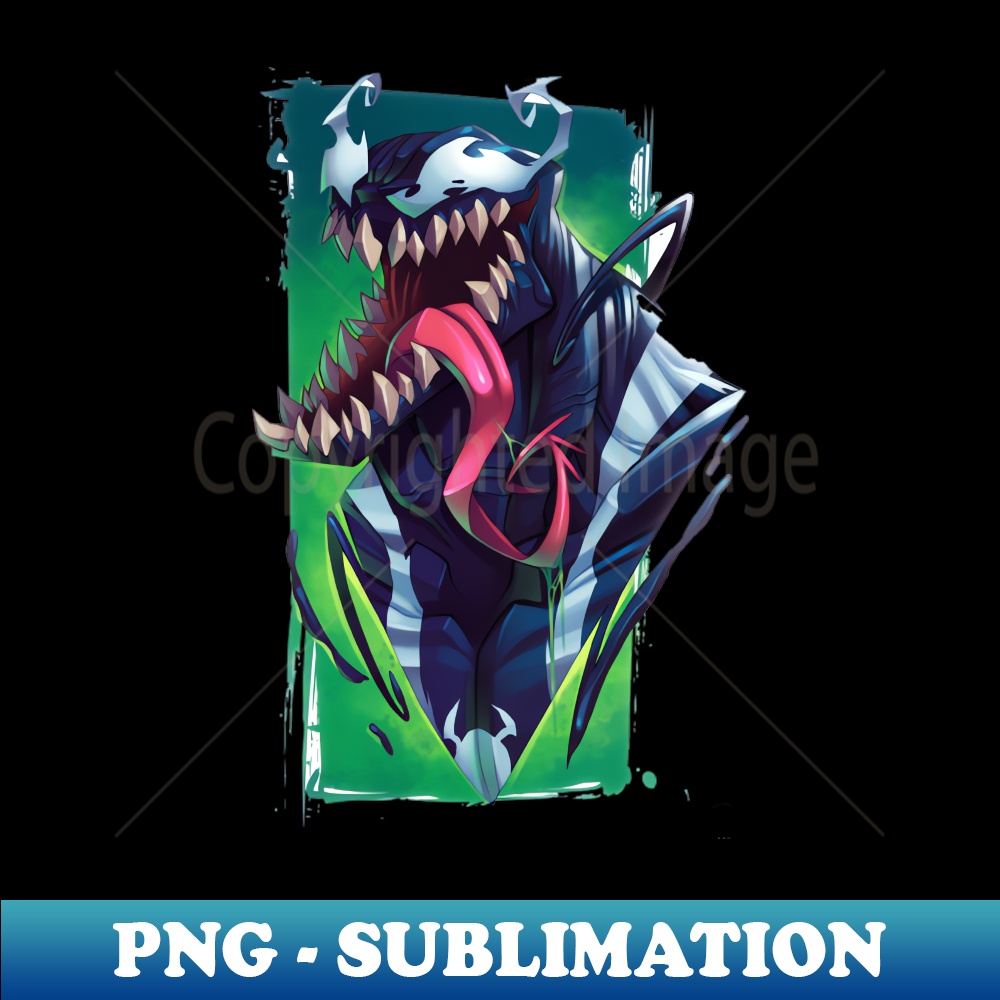 Mysterious and Powerful Symbiote Art - PNG Sublimation Digit | Inspire ...