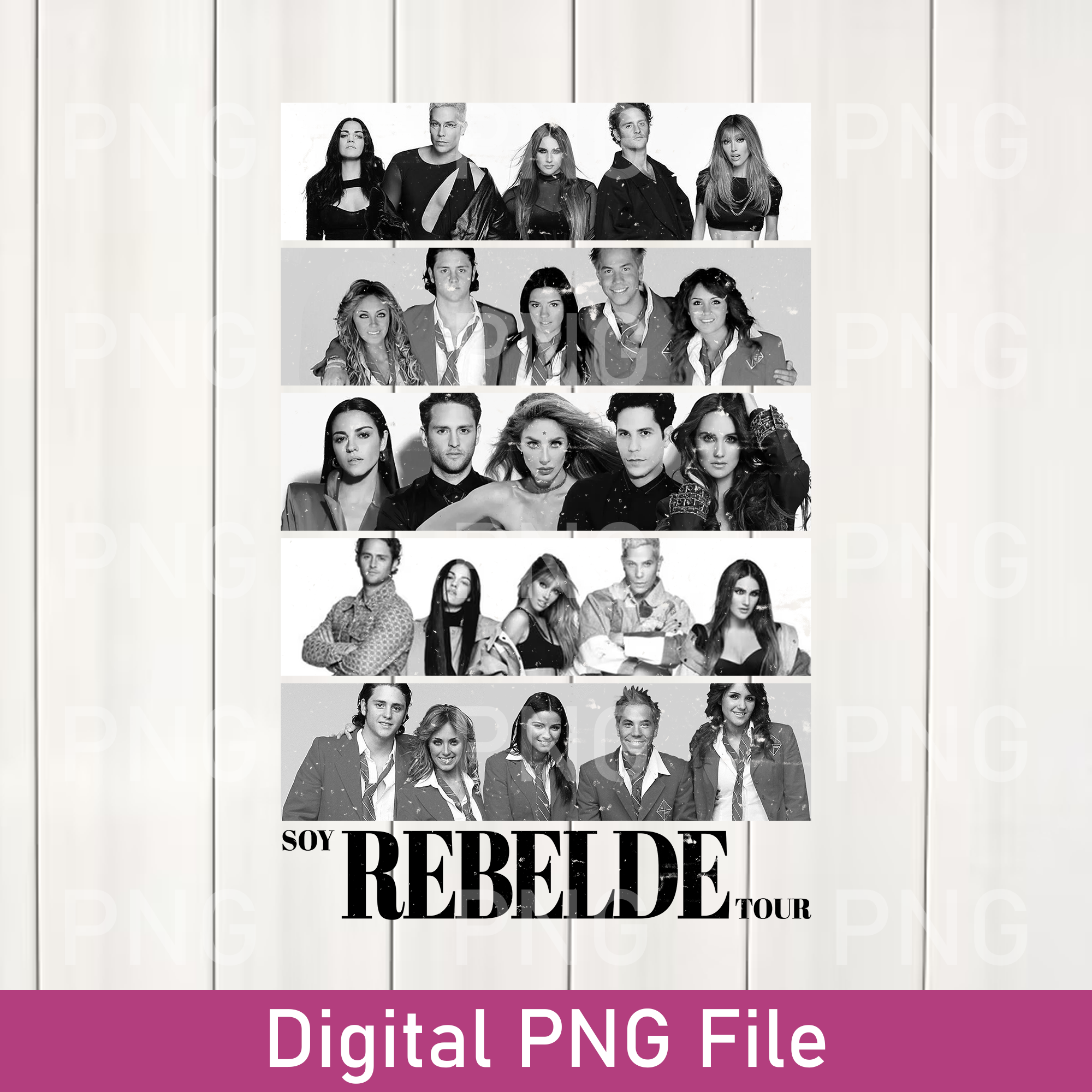 Vintage RBD Touring PNG, Rbd Fans PNG, RBD Logo PNG, Rebelde | Inspire ...