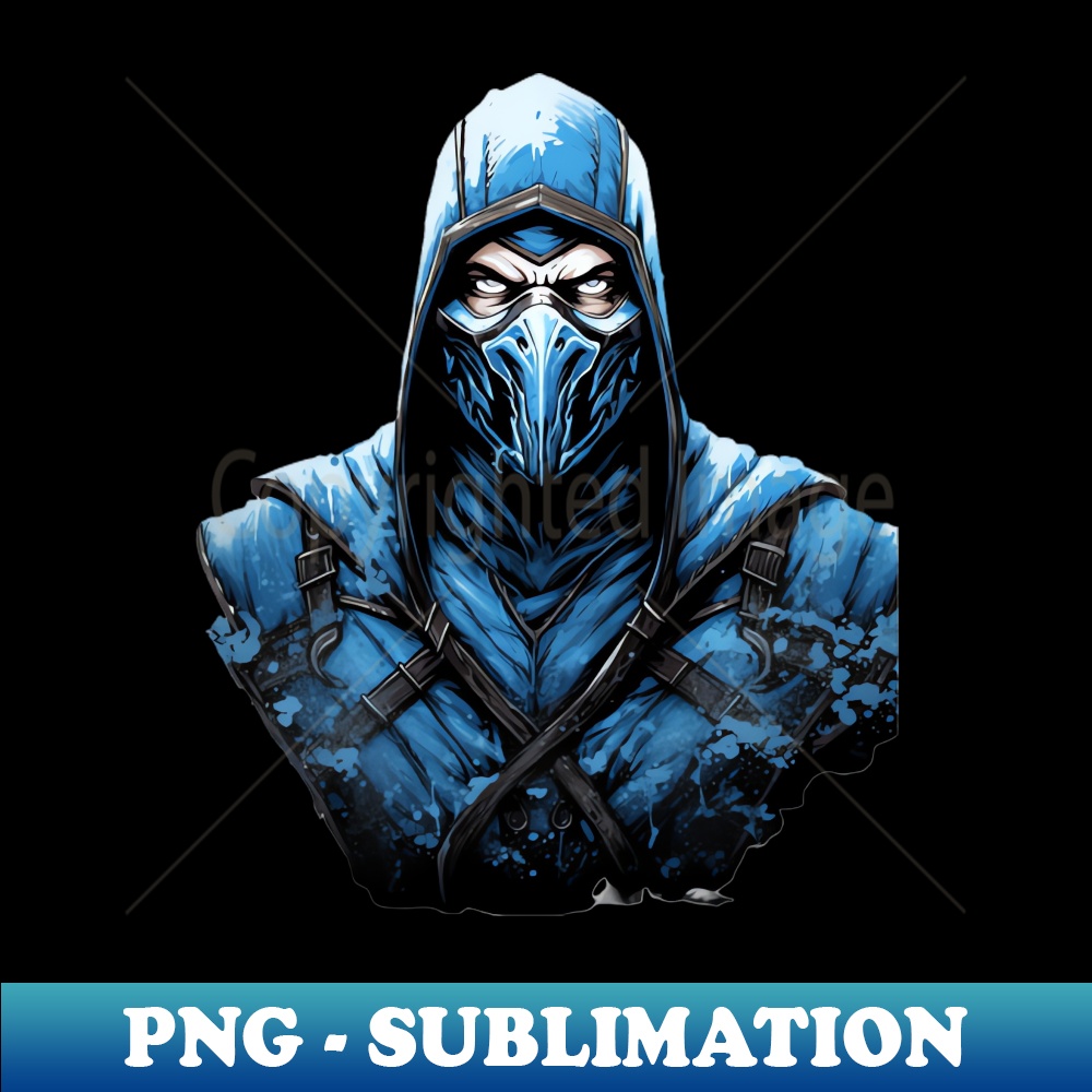 Sub Zero Mortal Kombat Design - Signature Sublimation PNG Fi - Inspire ...