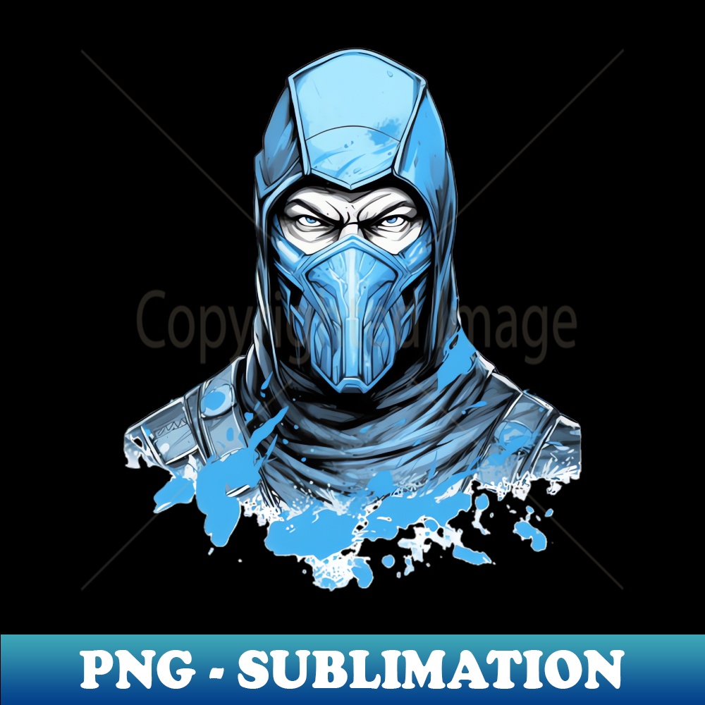Sub Zero Mortal Kombat Design - PNG Transparent Sublimation | Inspire ...