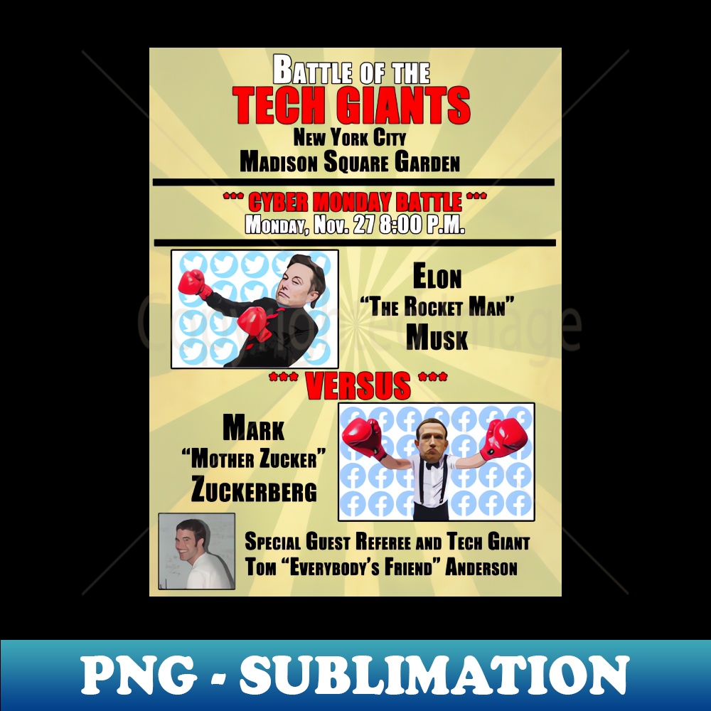 Battle of the Tech Giants - Exclusive PNG Sublimation Downlo | Inspire ...