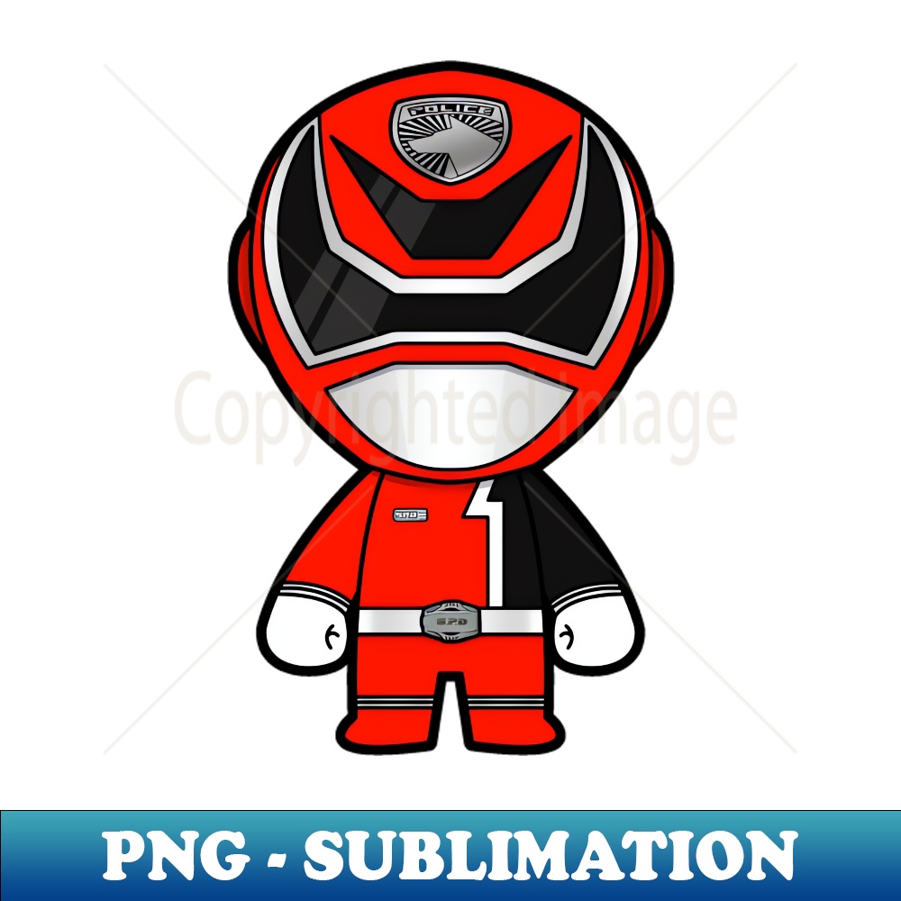 Red ranger SPD - Special Edition Sublimation PNG File - Unlo | Inspire ...