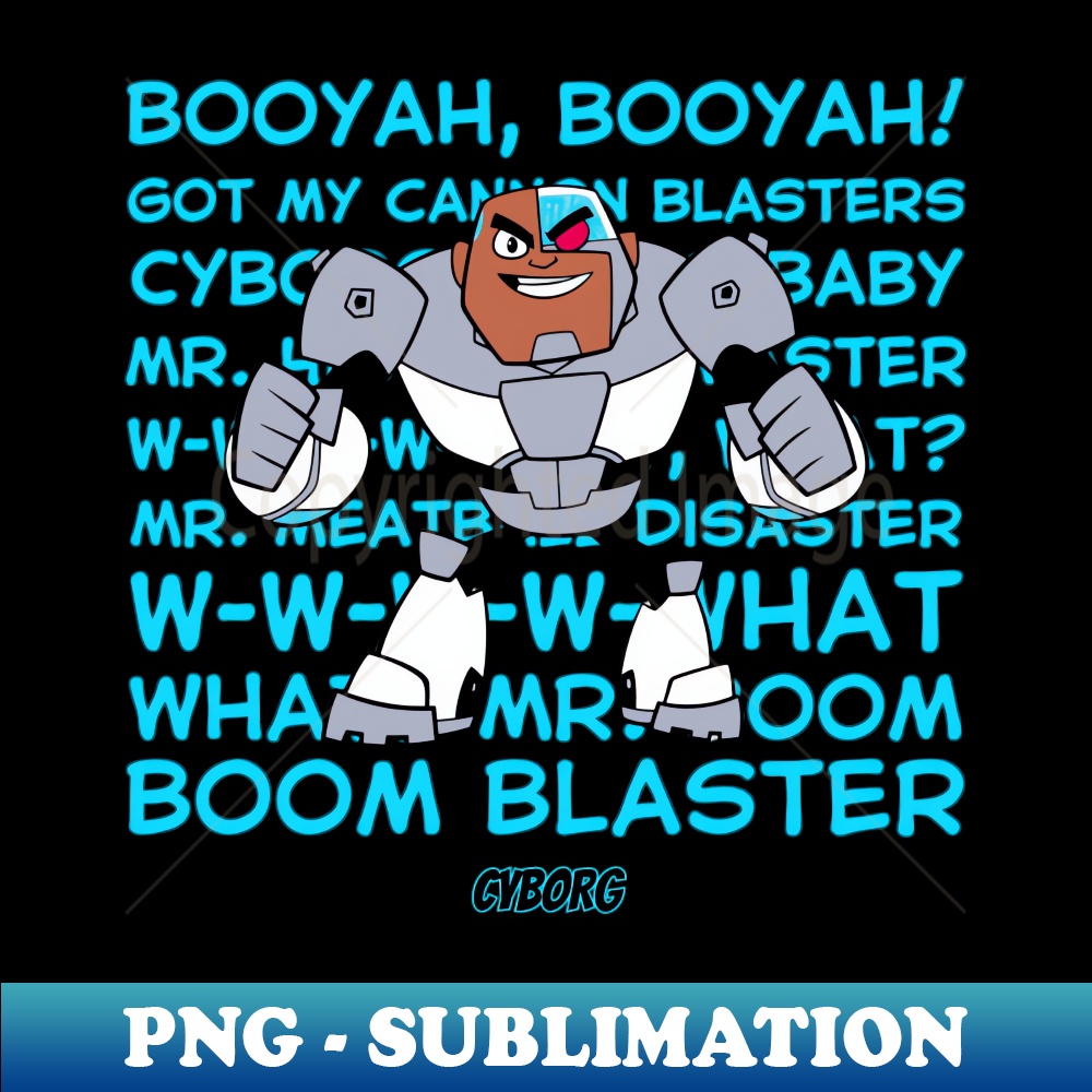 Teen Titans Go To The Movies - Cyborg - Creative Sublimation | Inspire ...