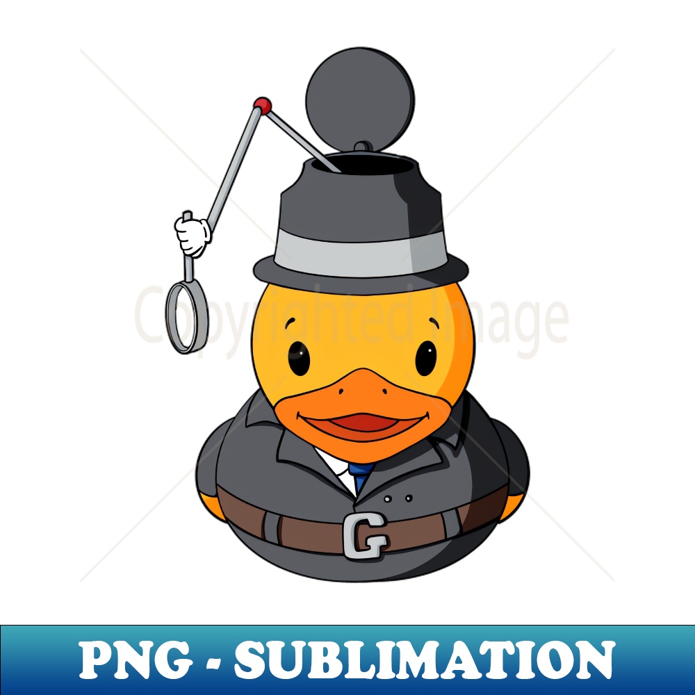 Inspector Gadget Rubber Duck - Creative Sublimation PNG Down | Inspire ...