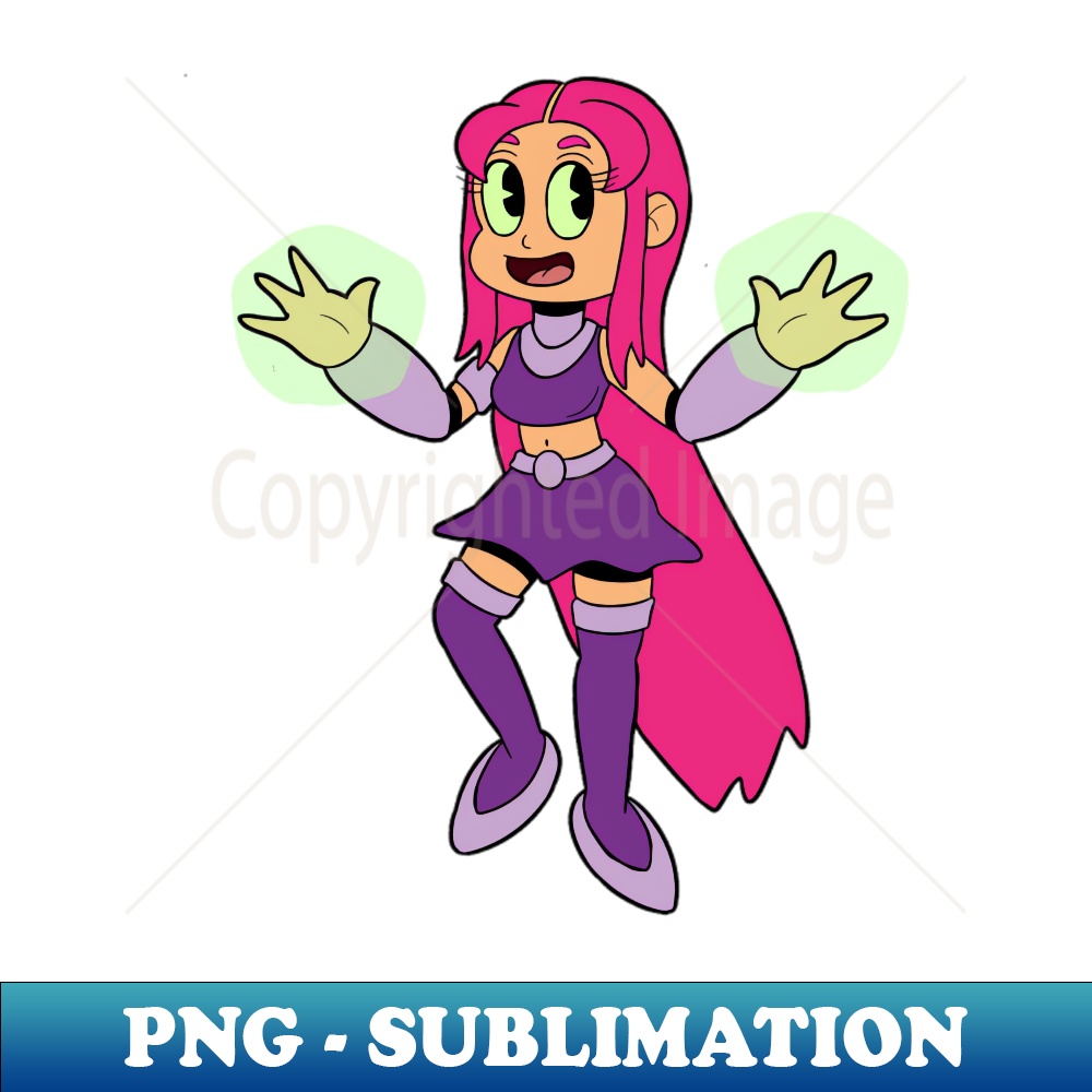 Starfire - PNG Transparent Sublimation Design - Unlock Vibra | Inspire ...
