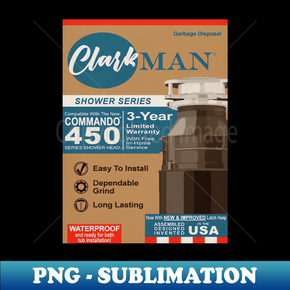 The New Improved Clarkman - Vintage Sublimation PNG Downloa | Inspire ...