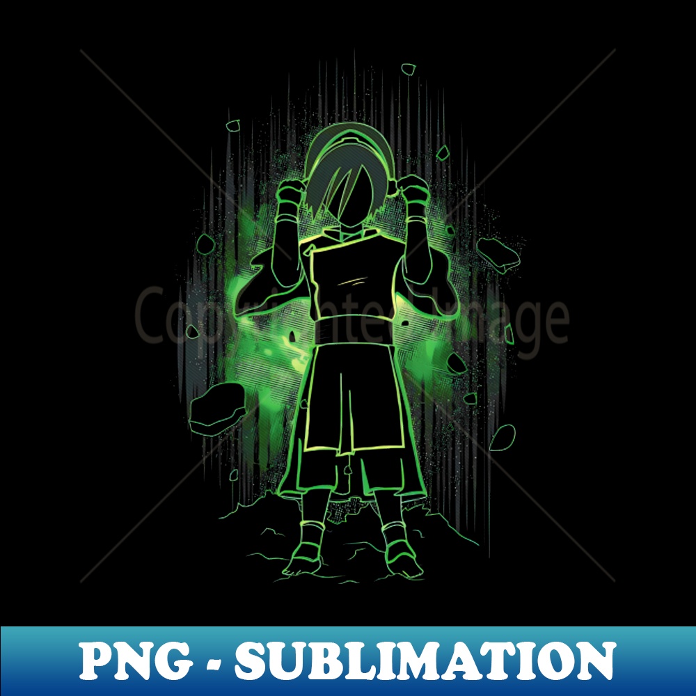 Earthbender of Avatar - Artistic Sublimation Digital File - | Inspire ...
