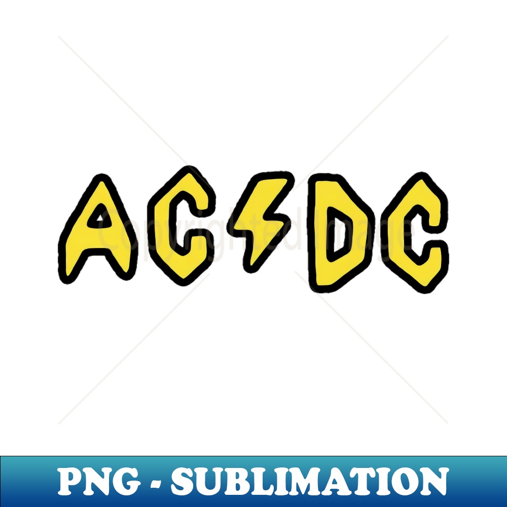 AC DC Beavis Butthead - Aesthetic Sublimation Digital File - | Inspire ...
