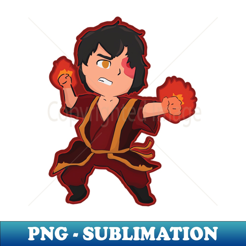 Zuko Avatar the Last Airbender - Aesthetic Sublimation Digit | Inspire ...