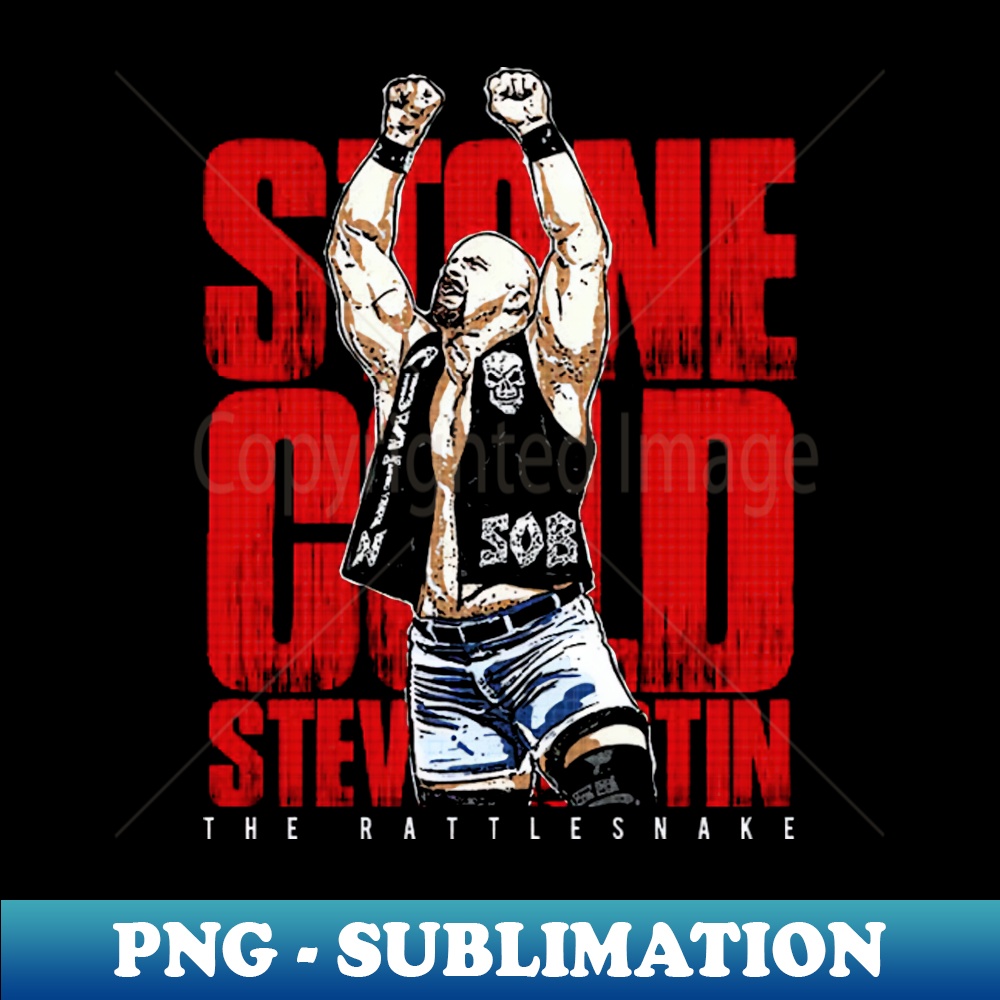 Stone Cold Steve Austin Carnage - Signature Sublimation PNG | Inspire ...