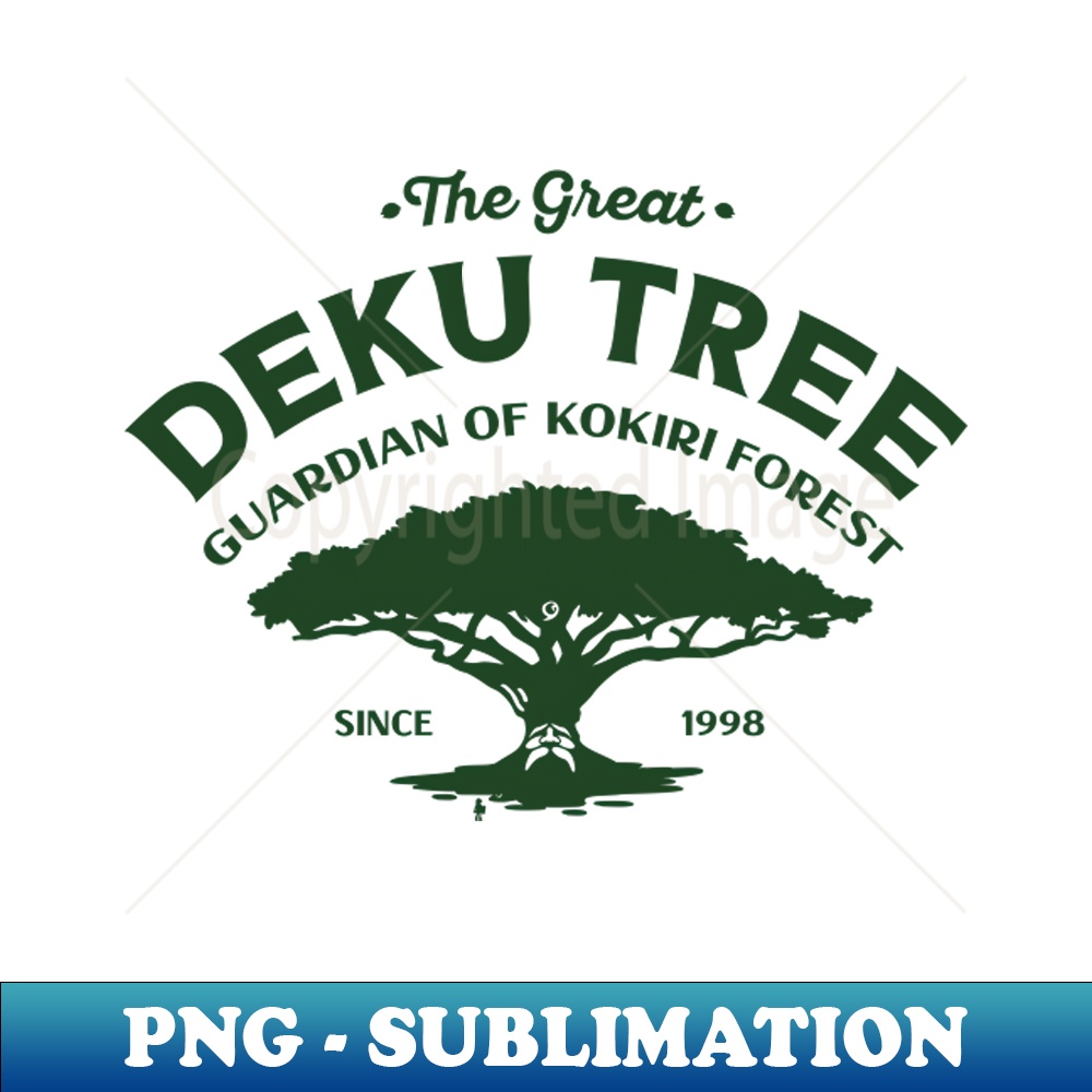 The Great Deku Tree - High-Resolution PNG Sublimation File - | Inspire ...
