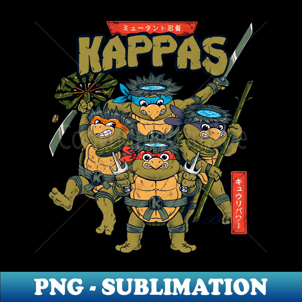 Ninja Kappas - Exclusive PNG Sublimation Download - Revoluti | Inspire ...