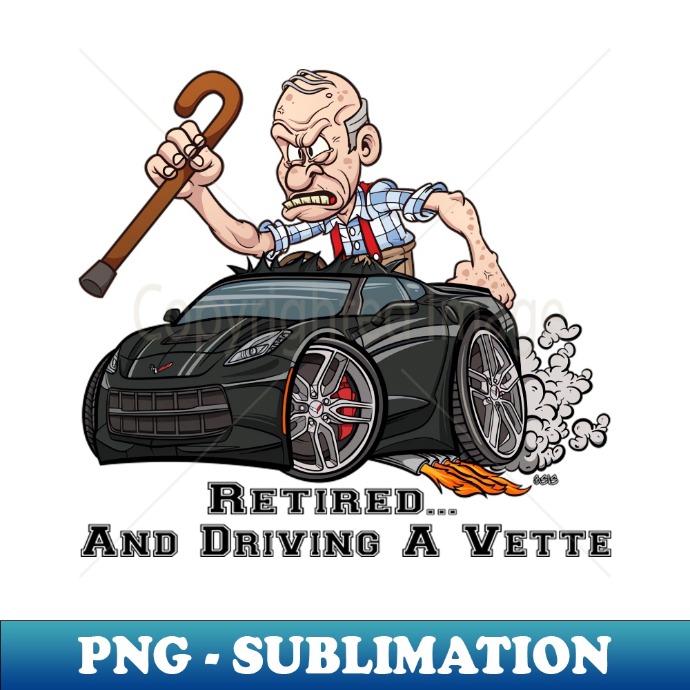 Old Man Retired And Driving A Vette Corvette C7 Race Car - | Inspire Uplift