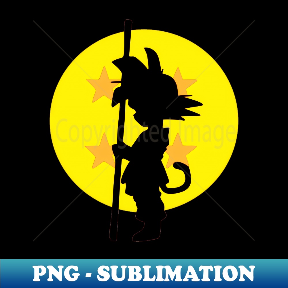 Little Goku Dragon Ball - PNG Transparent Sublimation Design - Inspire ...