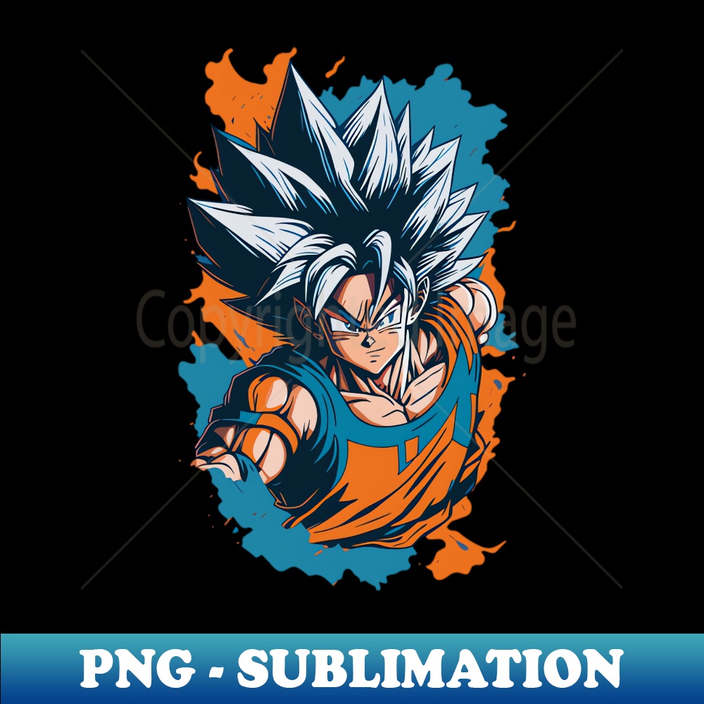 Goku - Stylish Sublimation Digital Download - Bold & Eye-cat | Inspire ...
