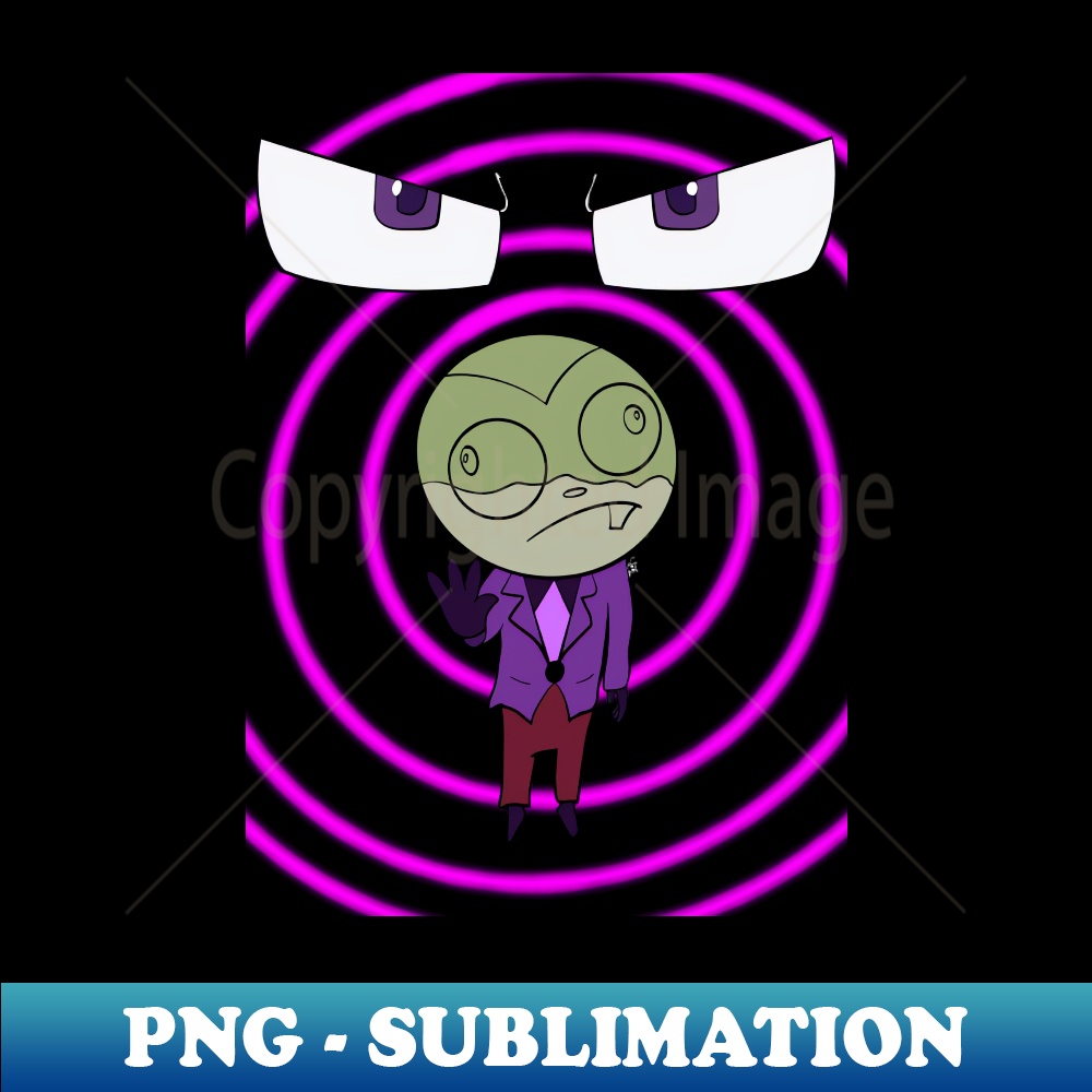 Invader Zims Pastulio - Signature Sublimation PNG File - Cre | Inspire ...