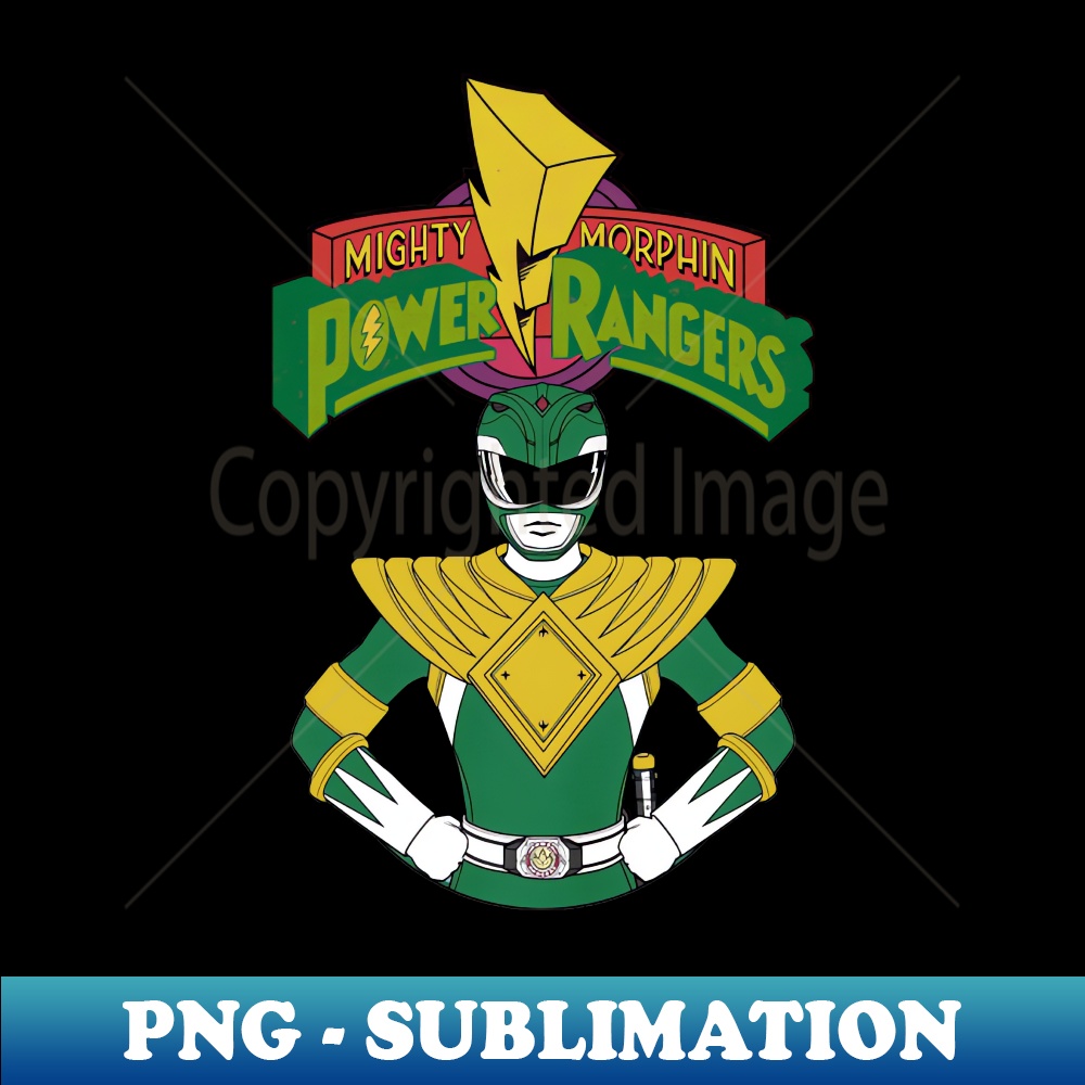 Power Rangers Green Ranger - PNG Transparent Sublimation Fil | Inspire ...