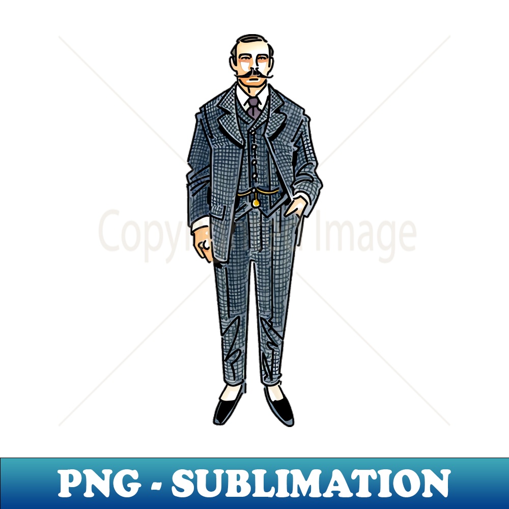 Sir Arthur Conan Doyle - Retro PNG Sublimation Digital Downl | Inspire ...
