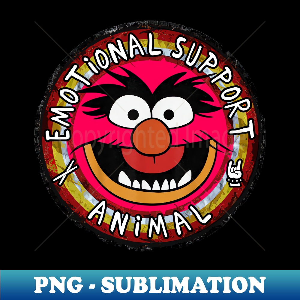 Muppets Emotional Support Animal - Premium Sublimation Digit | Inspire ...