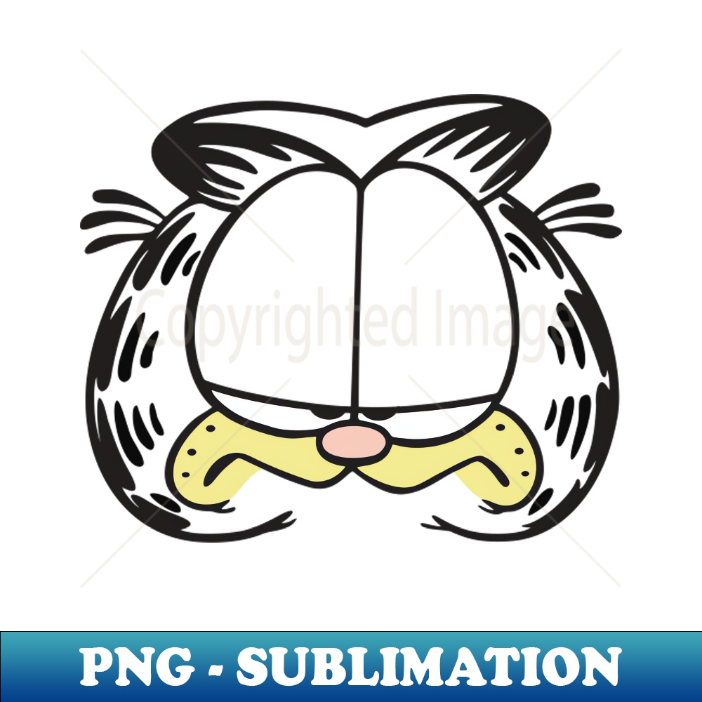 Garfield Happy Face - Elegant Sublimation PNG Download - Boo | Inspire ...