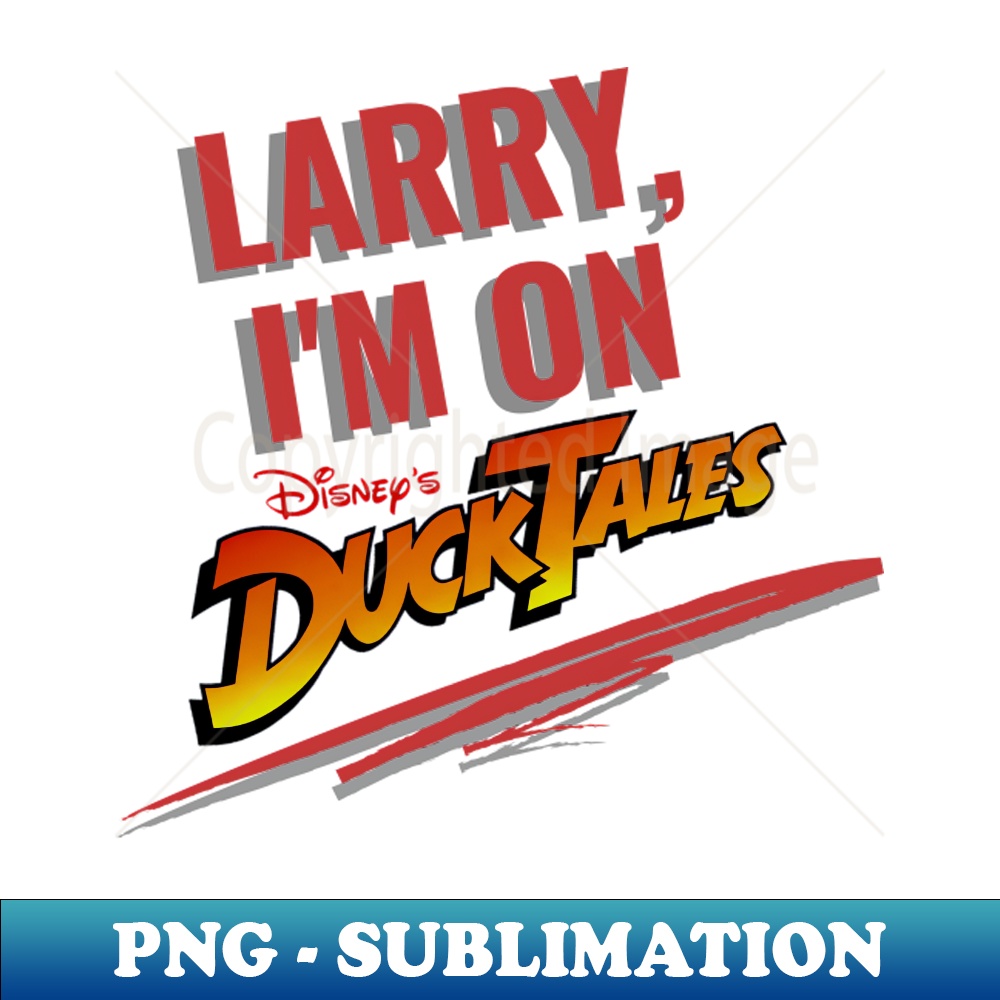 Larry Im on DuckTales - PNG Transparent Digital Download Fil | Inspire ...