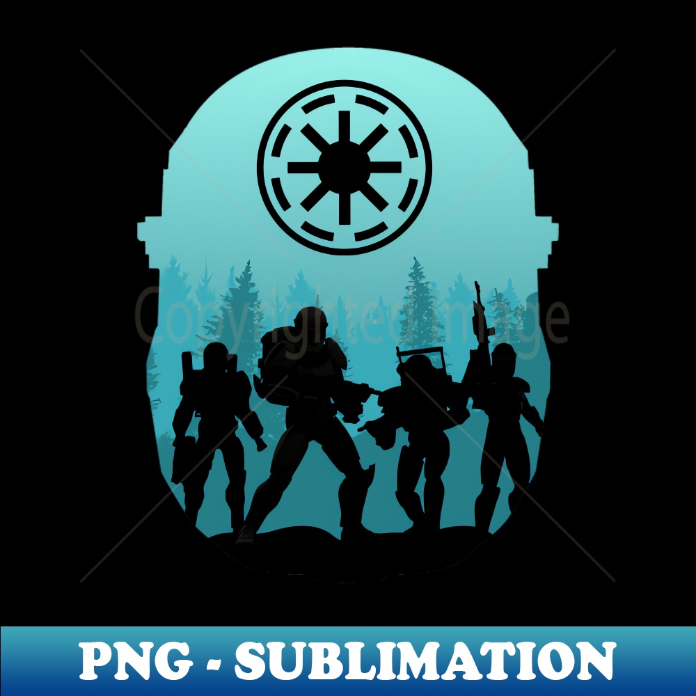 The Commandos Of The Republic - PNG Transparent Sublimation | Inspire ...