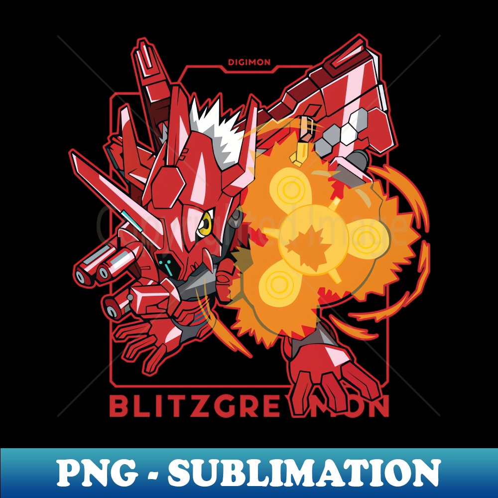 digimon chibi blitzgreymon - Creative Sublimation PNG Downlo | Inspire Uplift