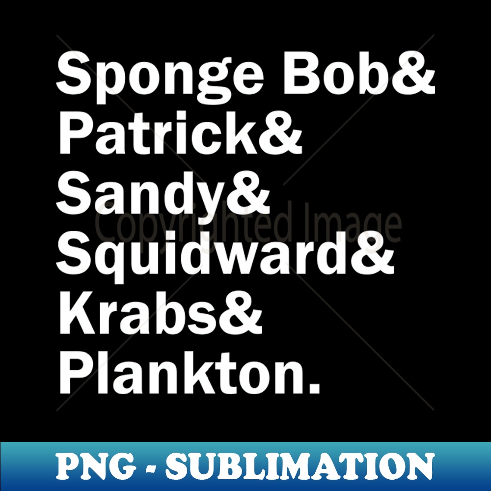 Funny Names x SpongeBob SquarePants Sponge Bob Patrick Sandy | Inspire ...