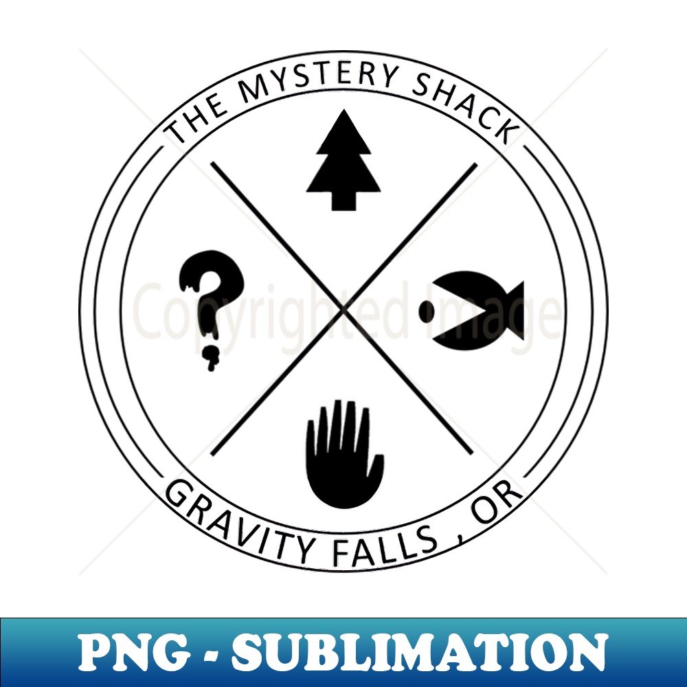 The Mystery Shack - PNG Transparent Digital Download File fo | Inspire ...