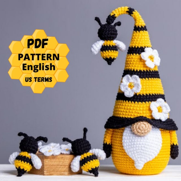 This amigurumi PDF pattern consists of written instructions | Inspire ...